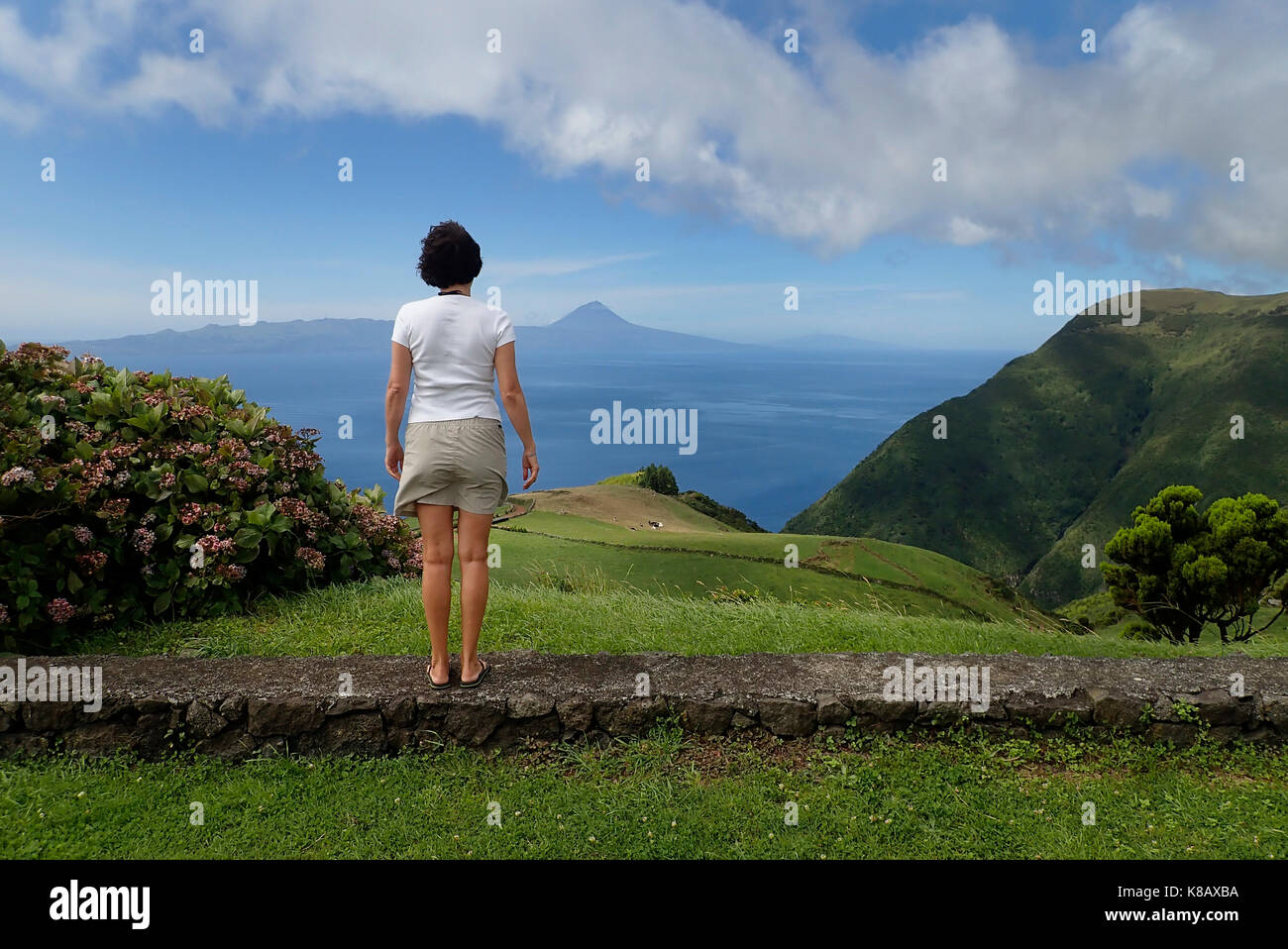Azores landscape pico tourist hi-res stock photography and images - Alamy