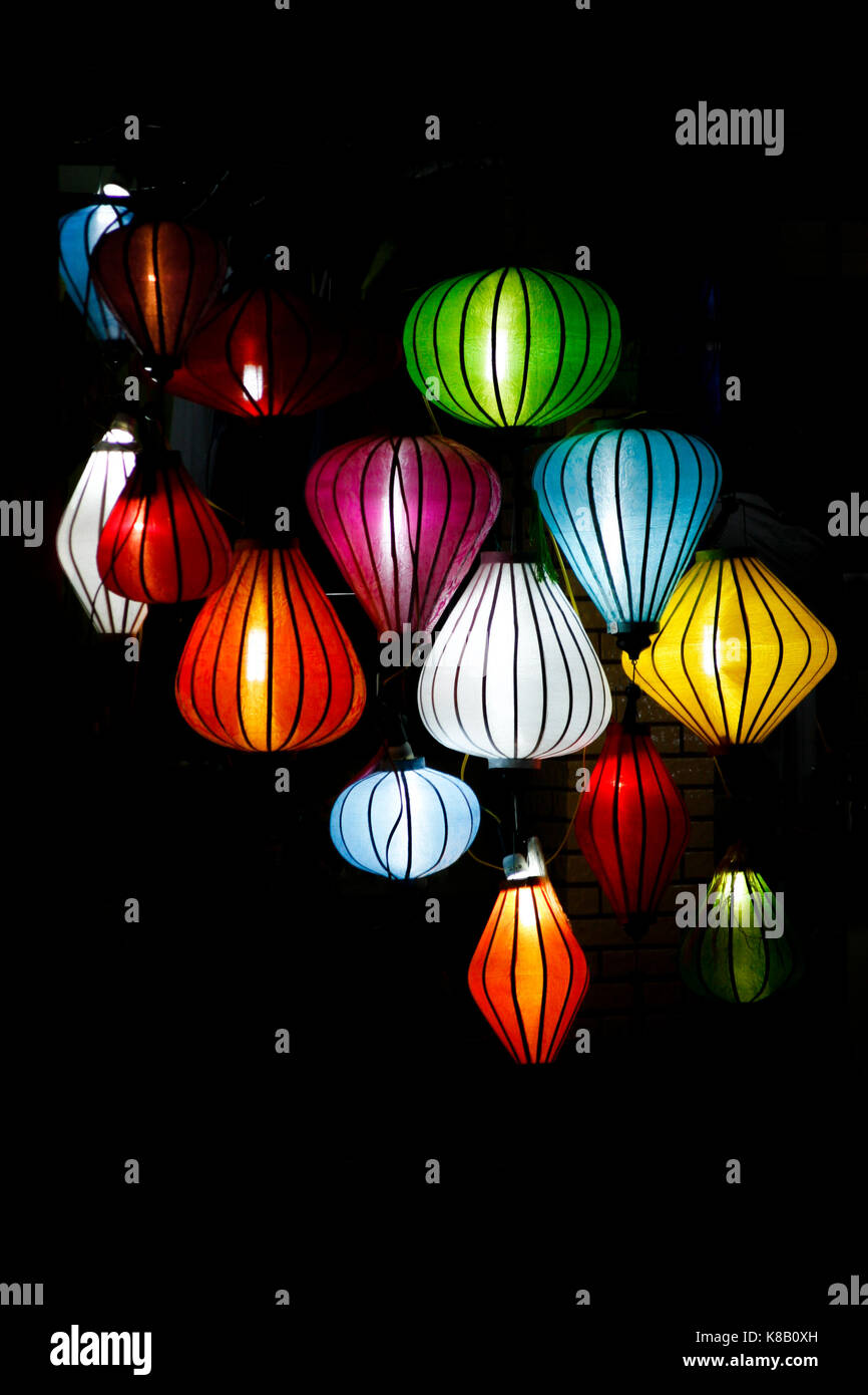 Lanterns in the night hi-res stock photography and images - Alamy