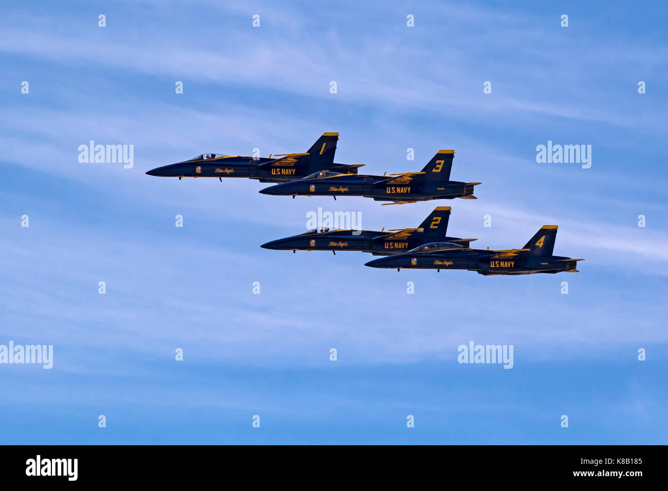 Blue angels airshow hi-res stock photography and images - Alamy
