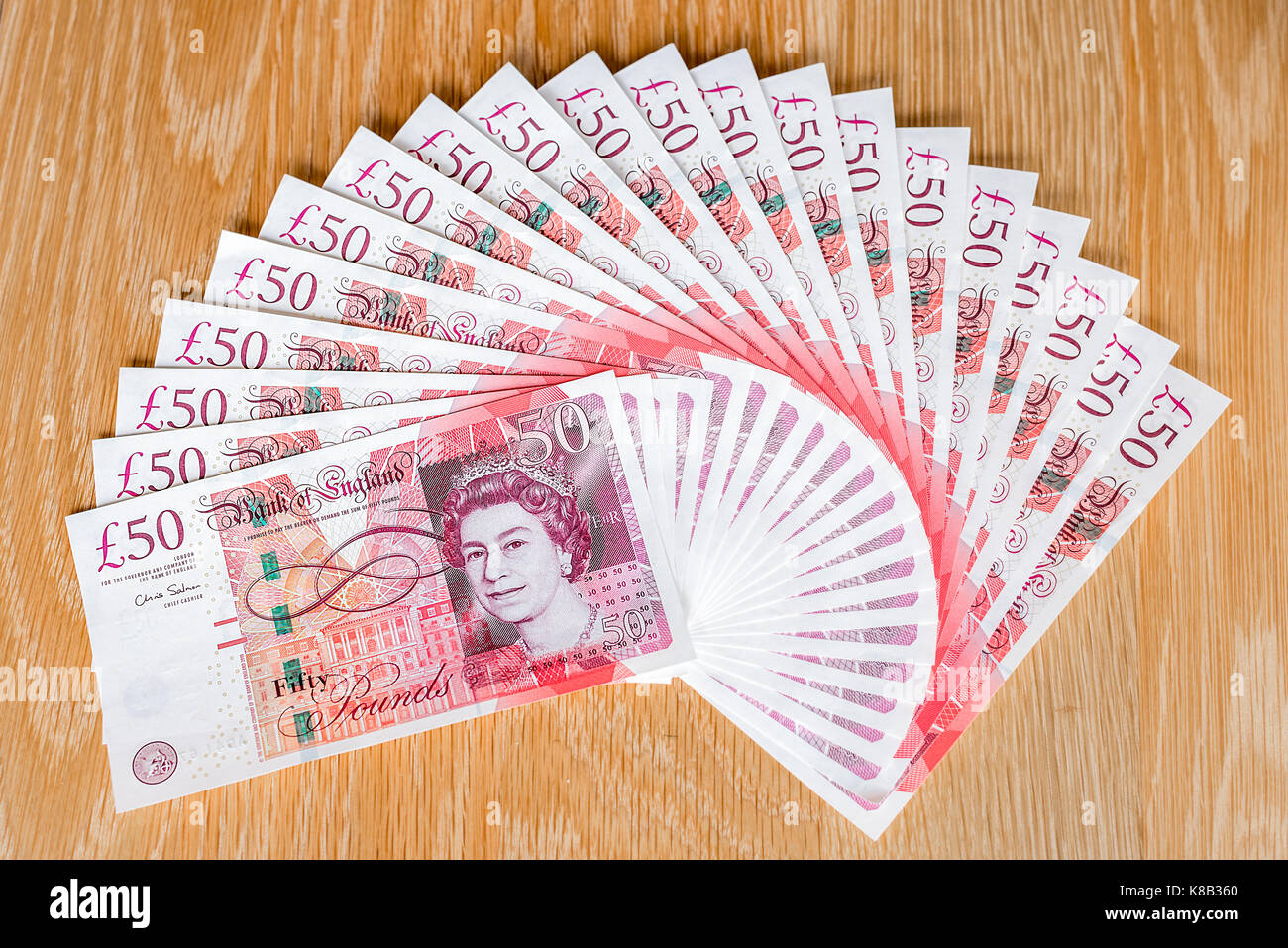 £50 note hi-res stock photography and images - Alamy