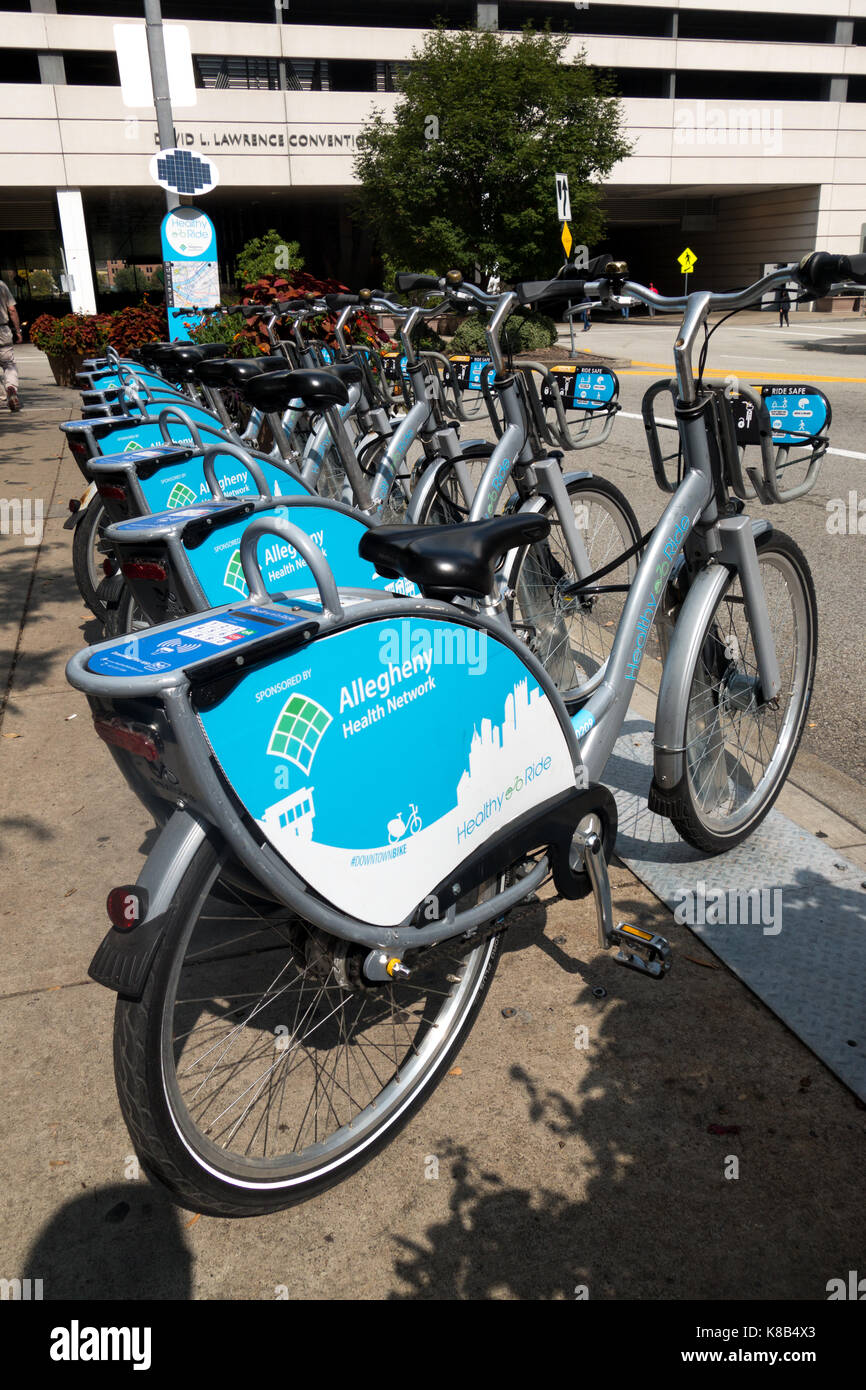 Rental bikes bicycles hi-res stock photography and images - Alamy