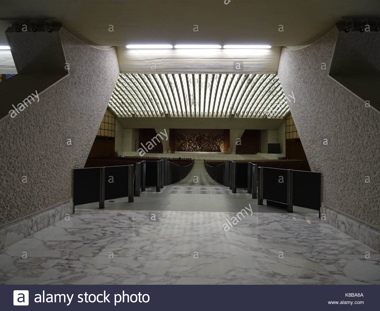 Sala Nervi, Aula Paolo VI. The Paul VI Hall also known as the Papal ...