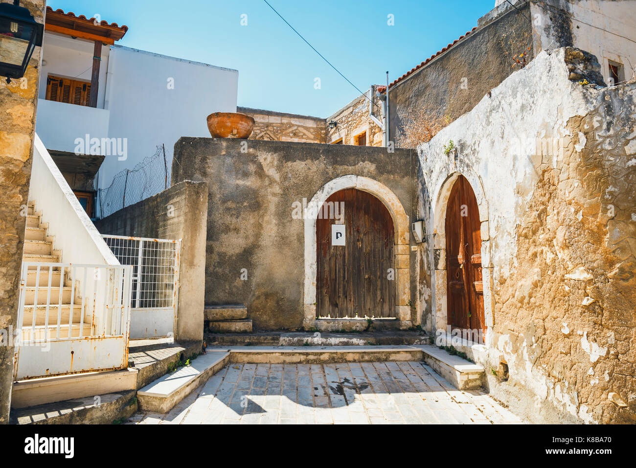 Traditional creten village Margarites famous for handmade ceramics ...