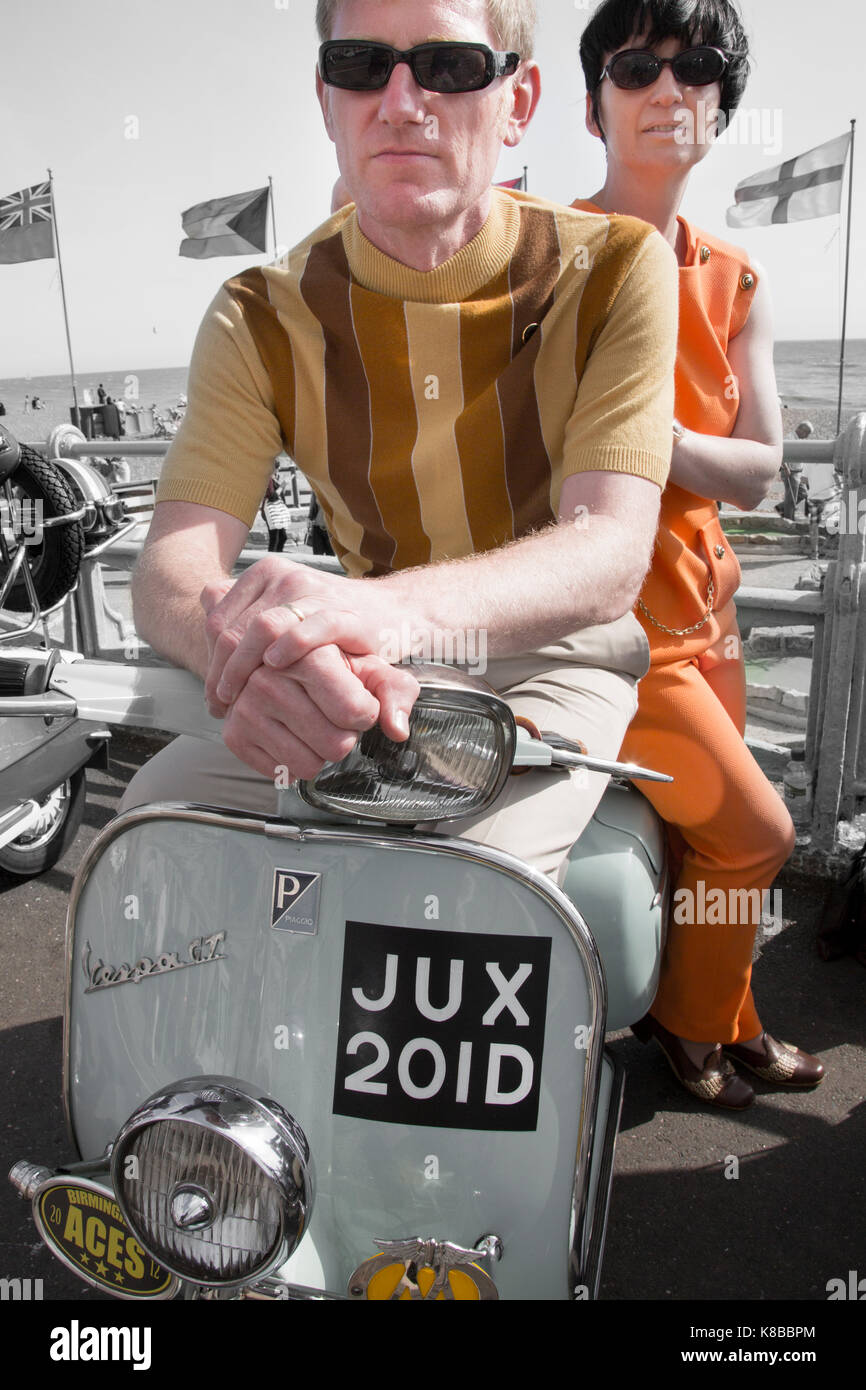 Mod scooter 1960s hi-res stock photography and images - Alamy