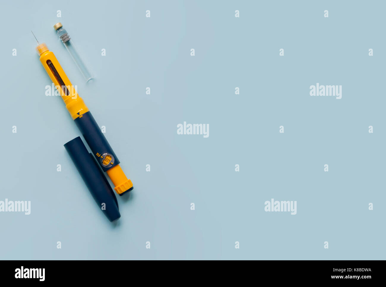 A syringe for subcutaneous injection of hormonal drugs in the IVF ...