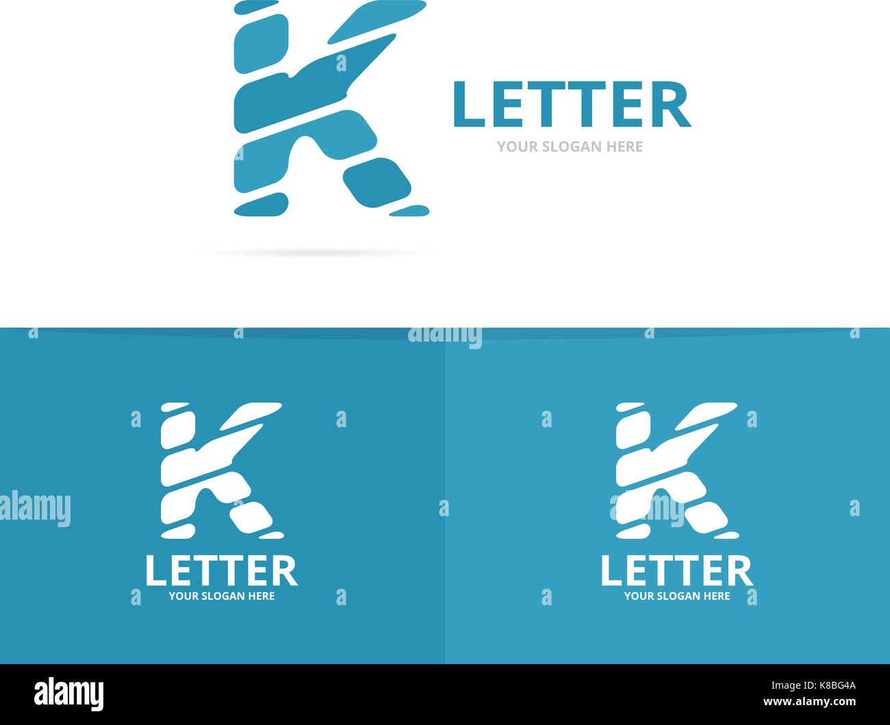 Unique k logo hi-res stock photography and images - Alamy