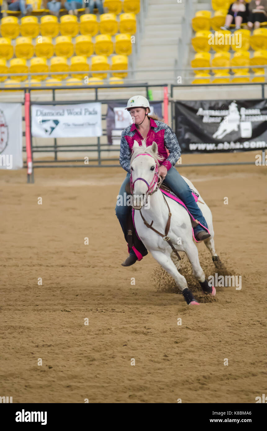 Barrel race hi-res stock photography and images - Alamy