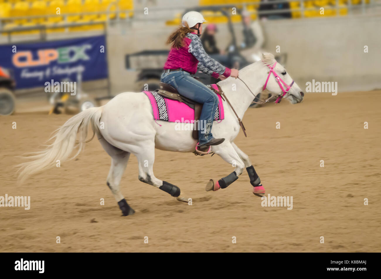 Horse Sports, Ladies National Finals Barrel Race at the Australian ...