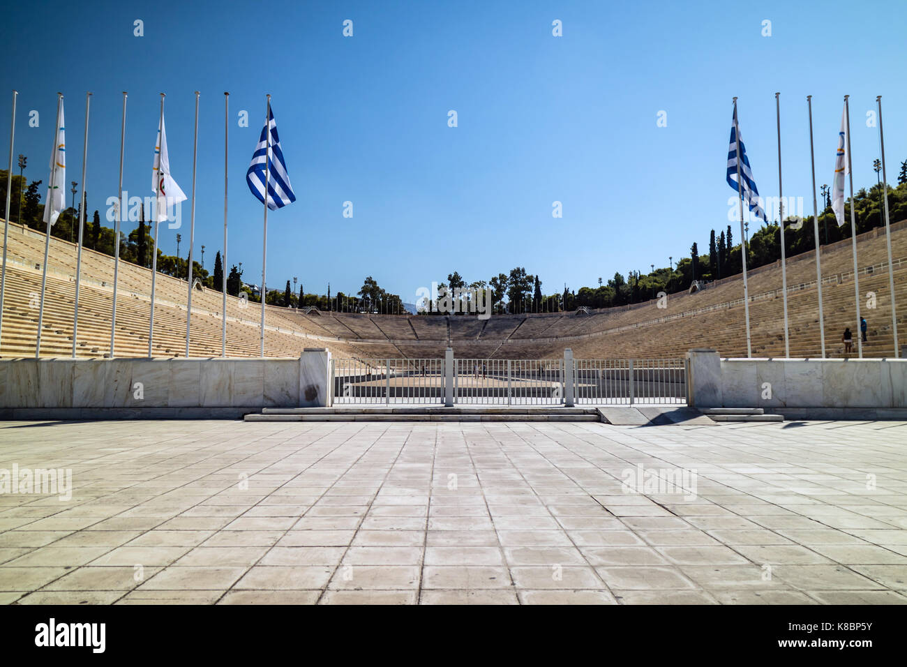 Panathenaic Stadium, Athens, Greece, Sep 2017 Stock Photo - Alamy