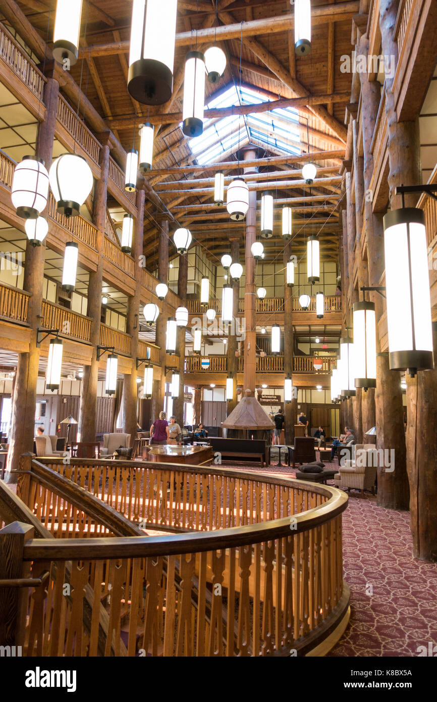 Many glacier hotel interior hi-res stock photography and images - Alamy