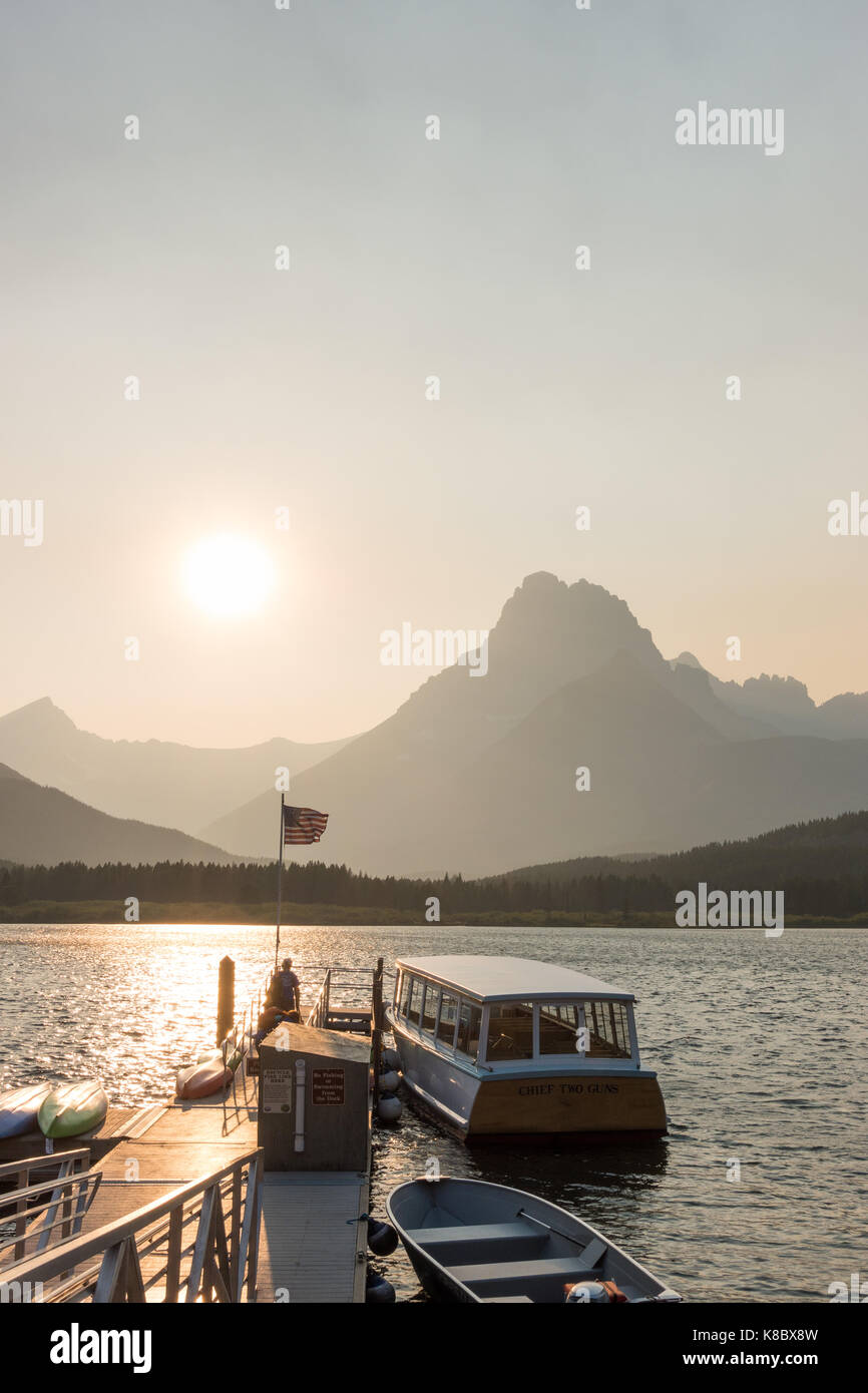 Swift Lake Glacier National Park High Resolution Stock Photography and ...