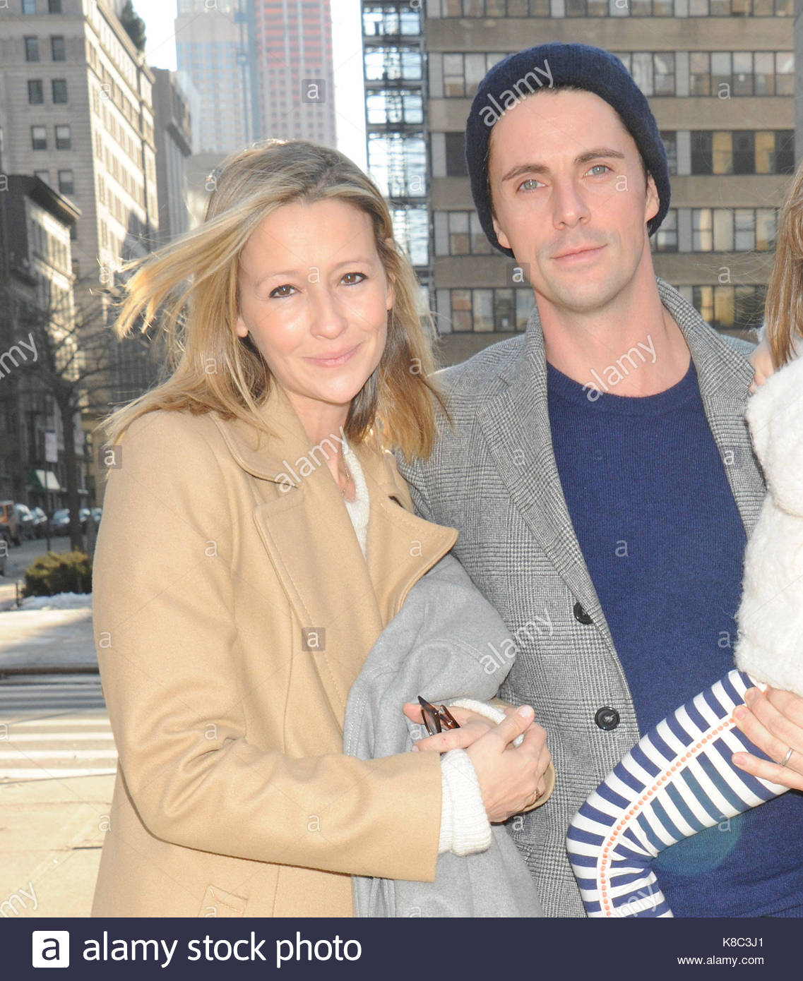 Sophie Dymoke and Matthew Goode. Celebrity guests arrive for the NY ...