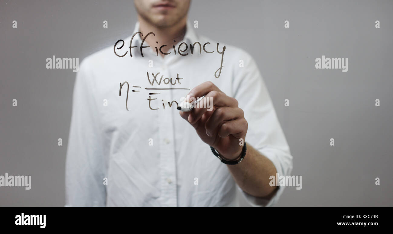 Efficiency formula hi-res stock photography and images - Alamy