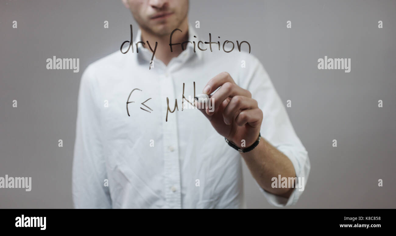 Physics friction diagram hi-res stock photography and images - Alamy