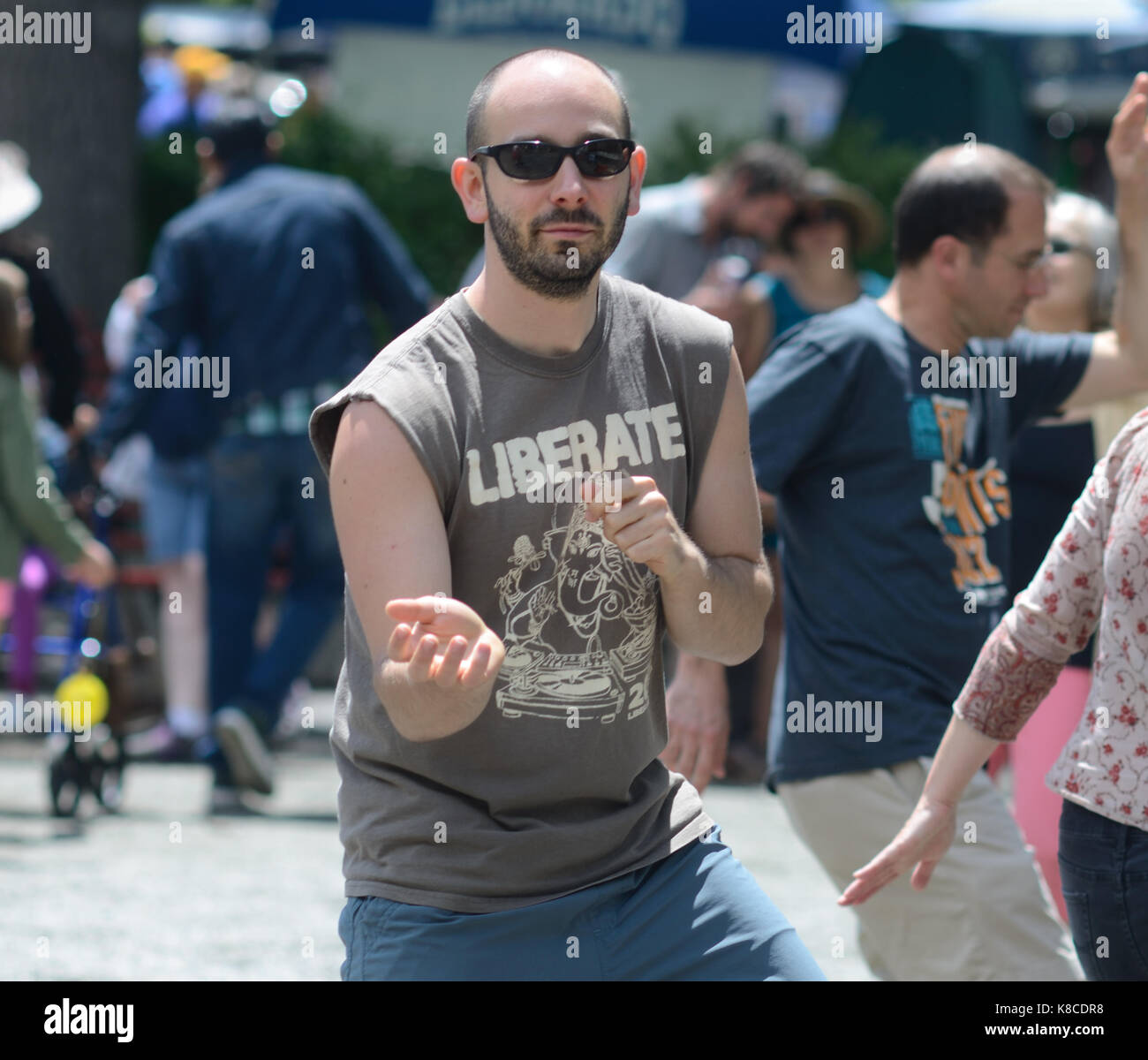 Exuberant dancing hi-res stock photography and images - Alamy