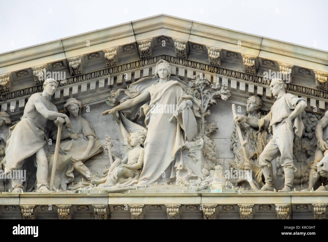 Frieze us capitol hi-res stock photography and images - Alamy