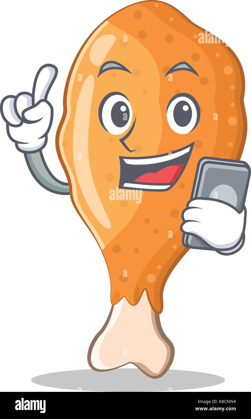 Chicken phone Stock Vector Images - Alamy