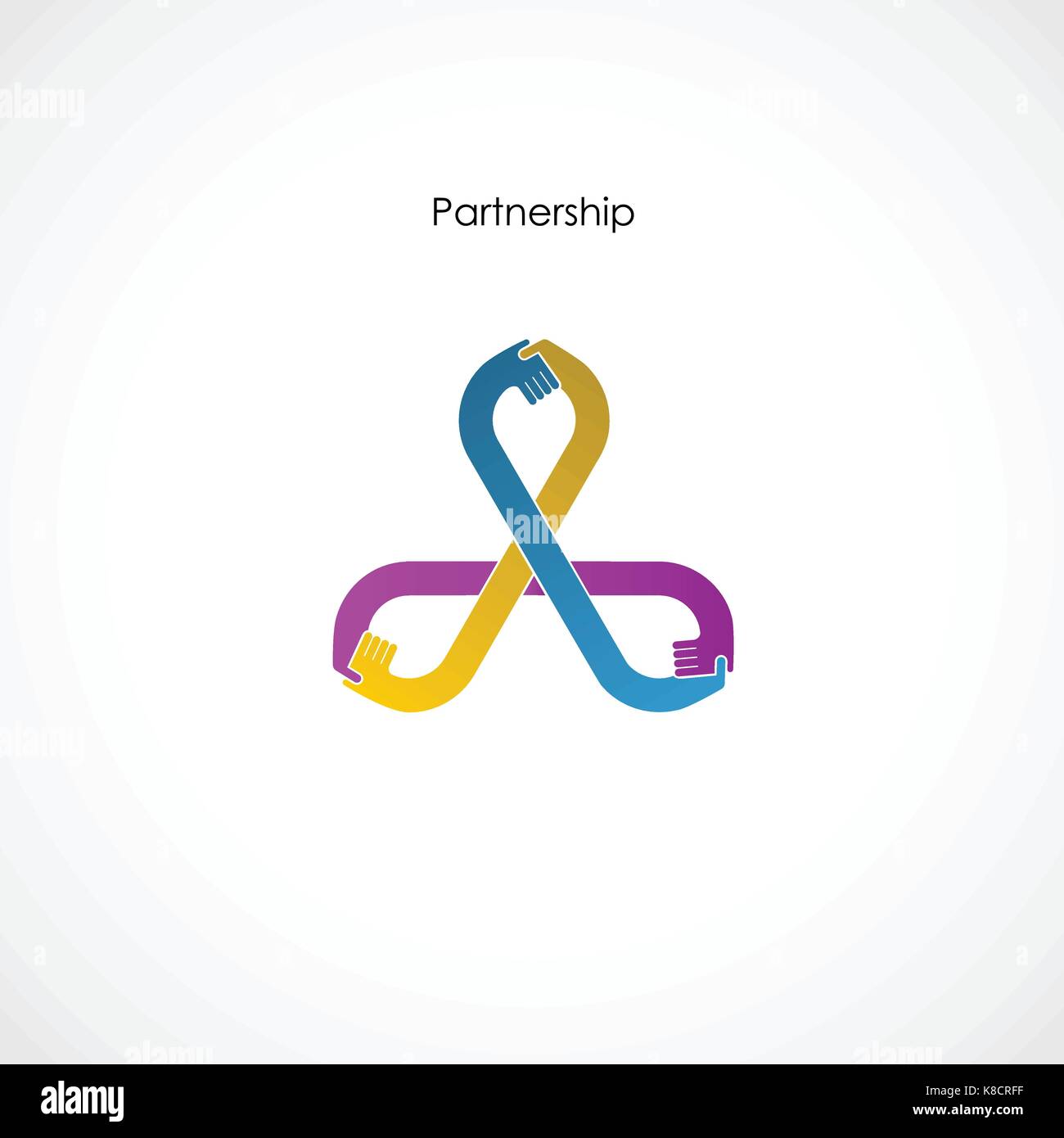 Human hand icon abstract logo design vector template.Business offer ...