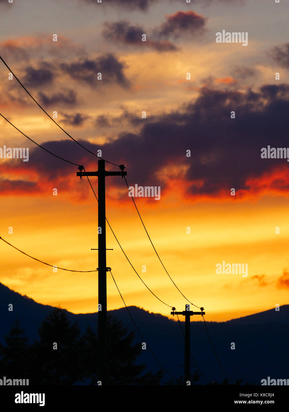 Utility pole japan hi-res stock photography and images - Alamy