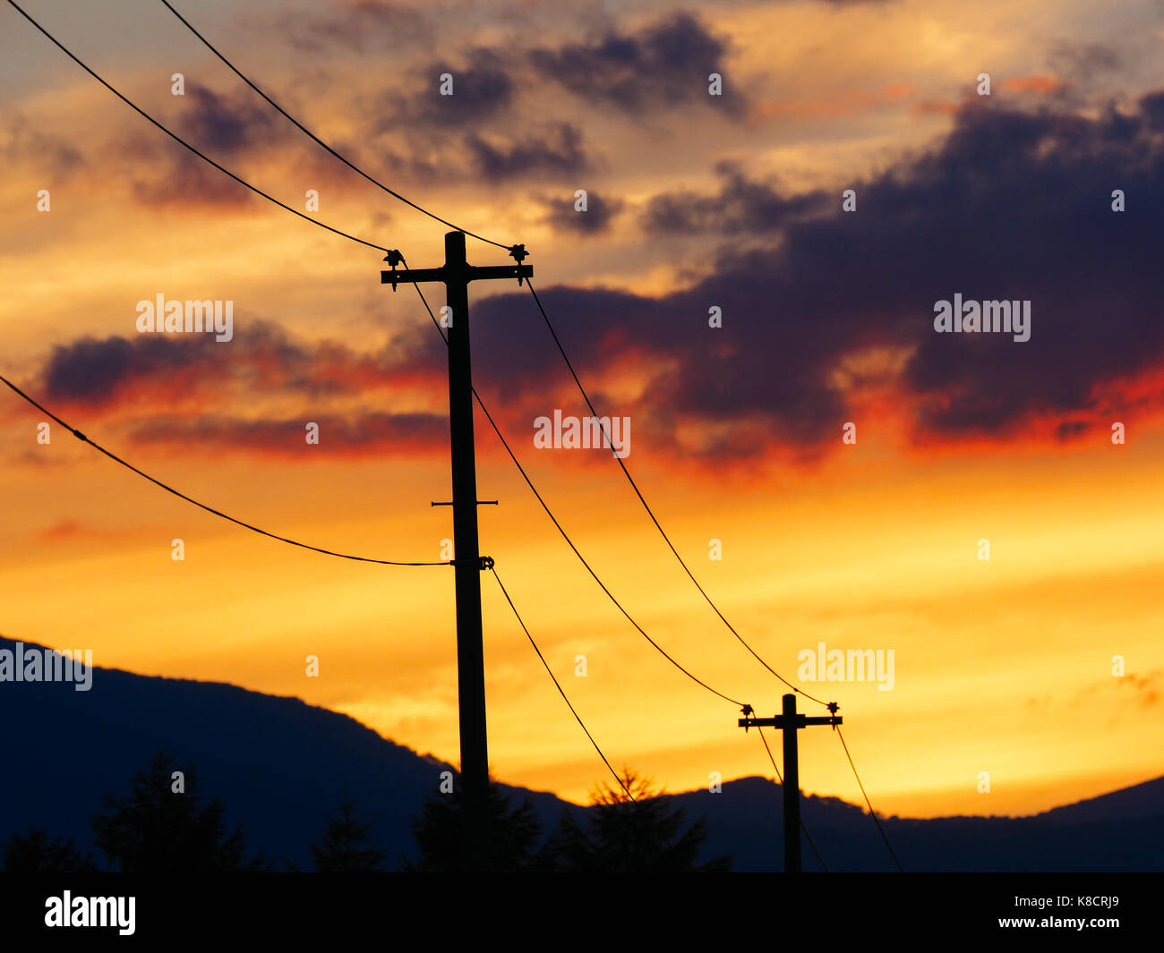 Utility pole japan hi-res stock photography and images - Alamy