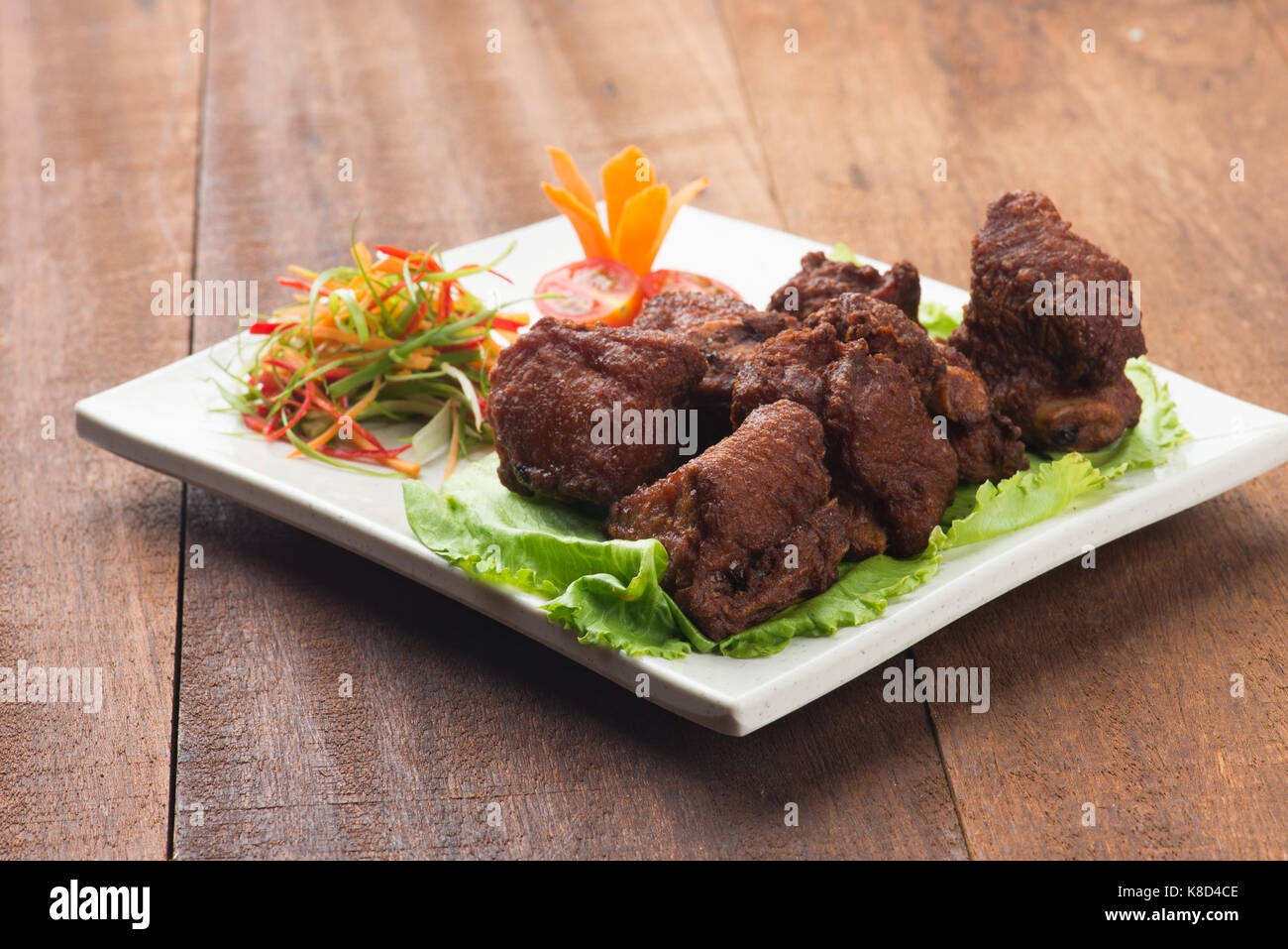 Fried leech lime leaf hi-res stock photography and images - Alamy
