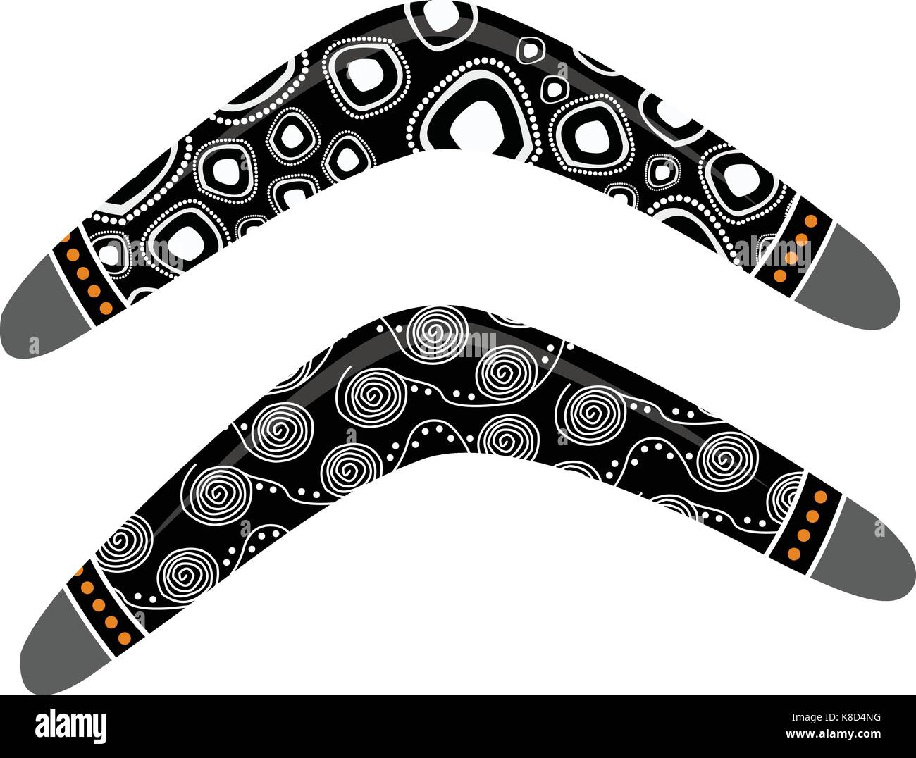 Australian boomerang vector Stock Vector Image & Art - Alamy