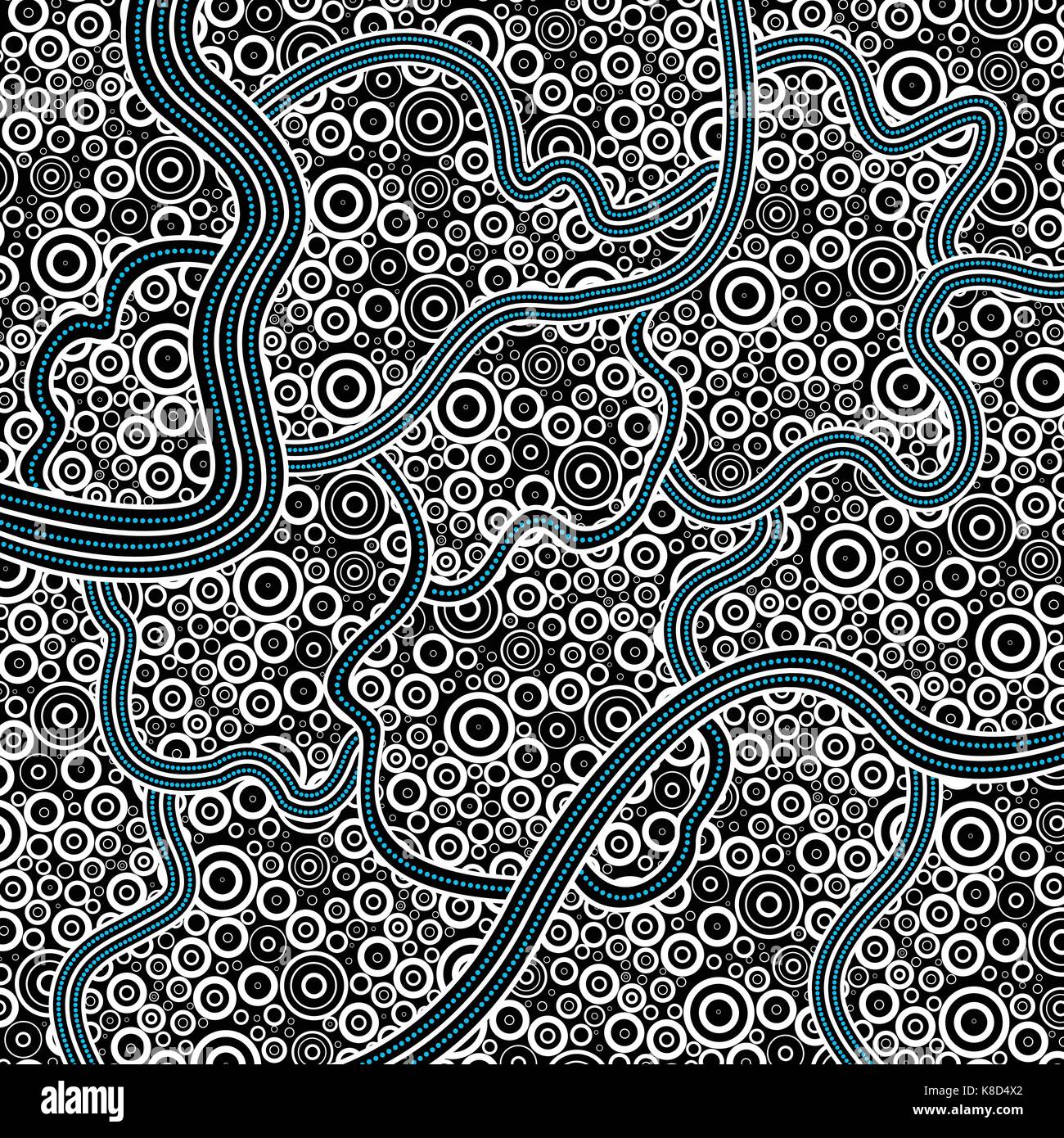 Aboriginal pattern hi-res stock photography and images - Alamy