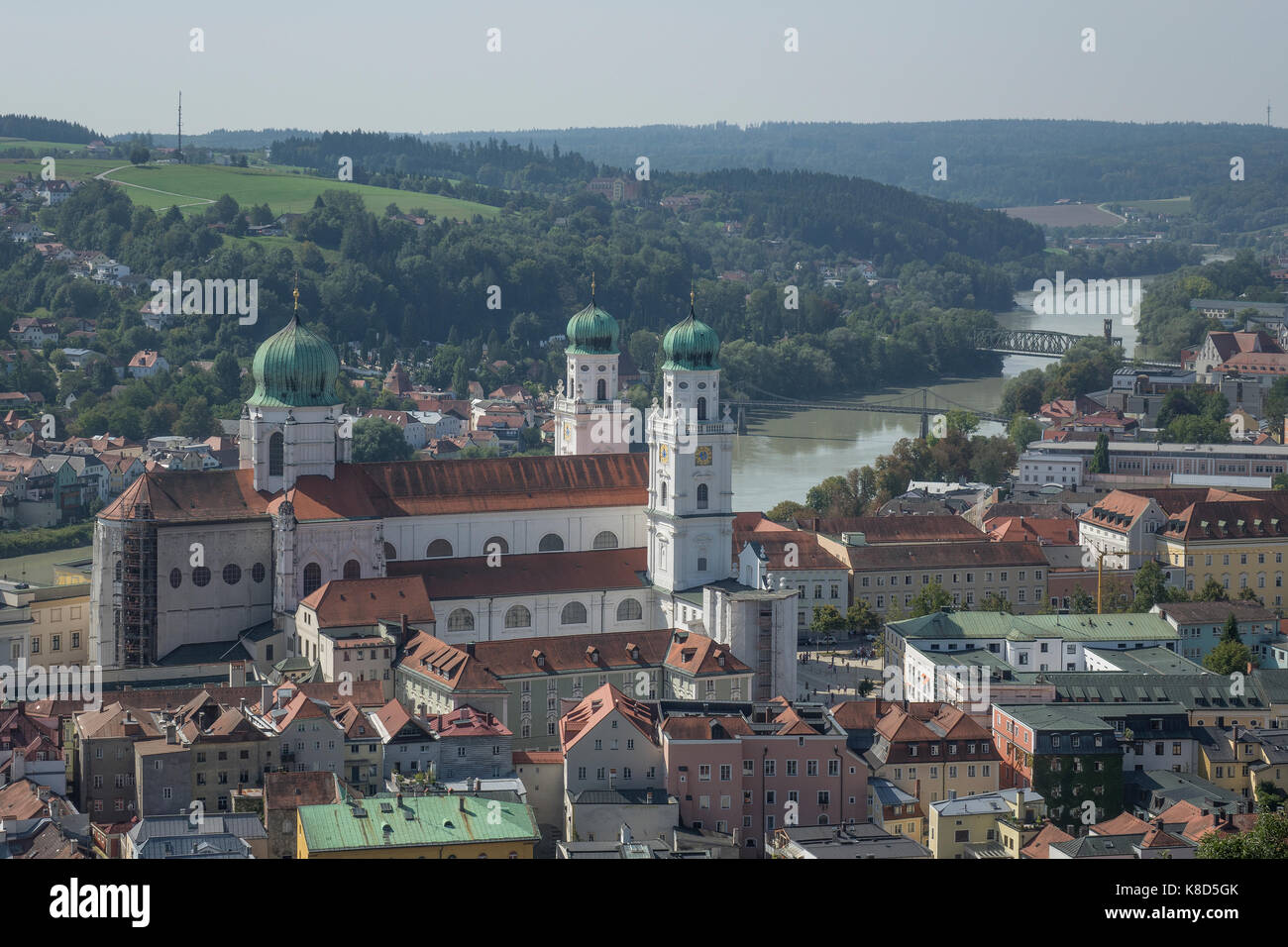 Passau aerial hi-res stock photography and images - Alamy
