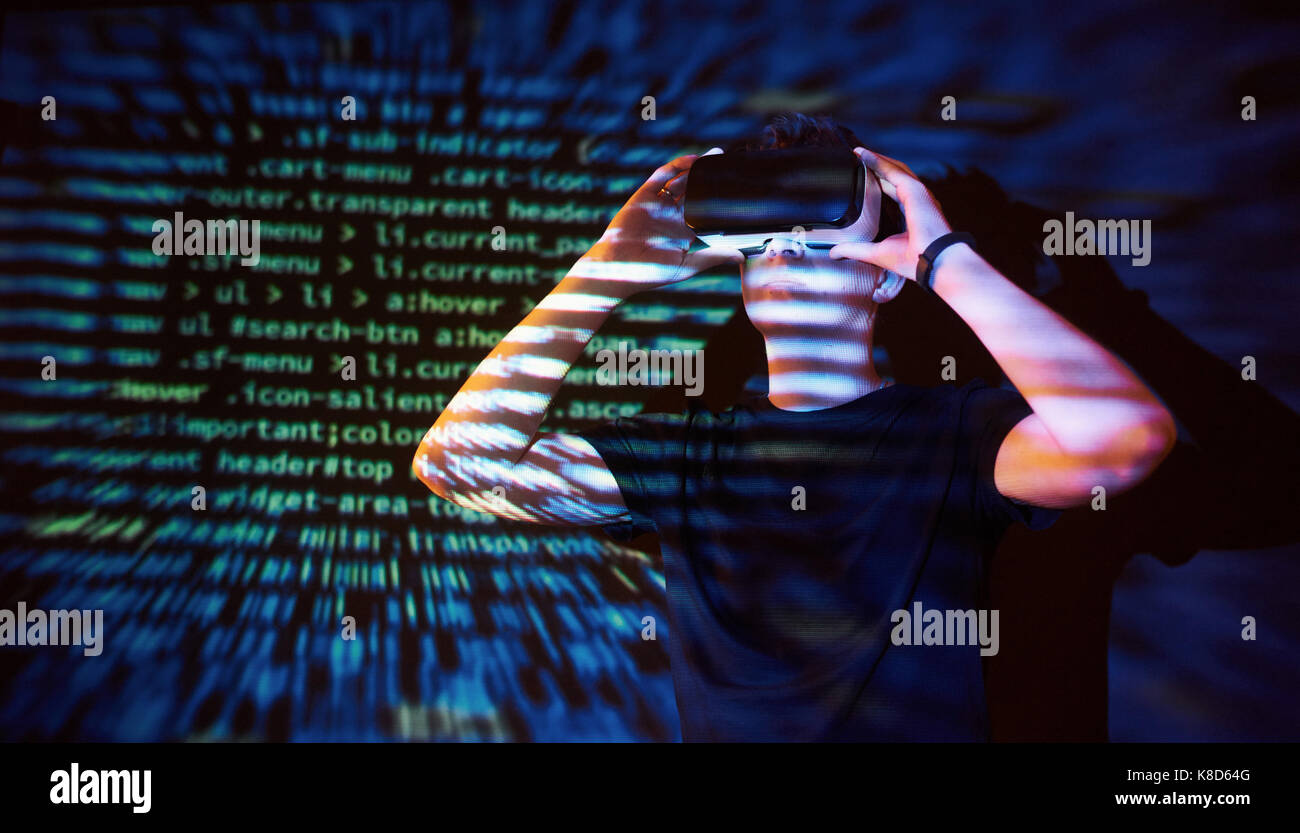 Hacker criminal dark web code hi-res stock photography and images - Alamy