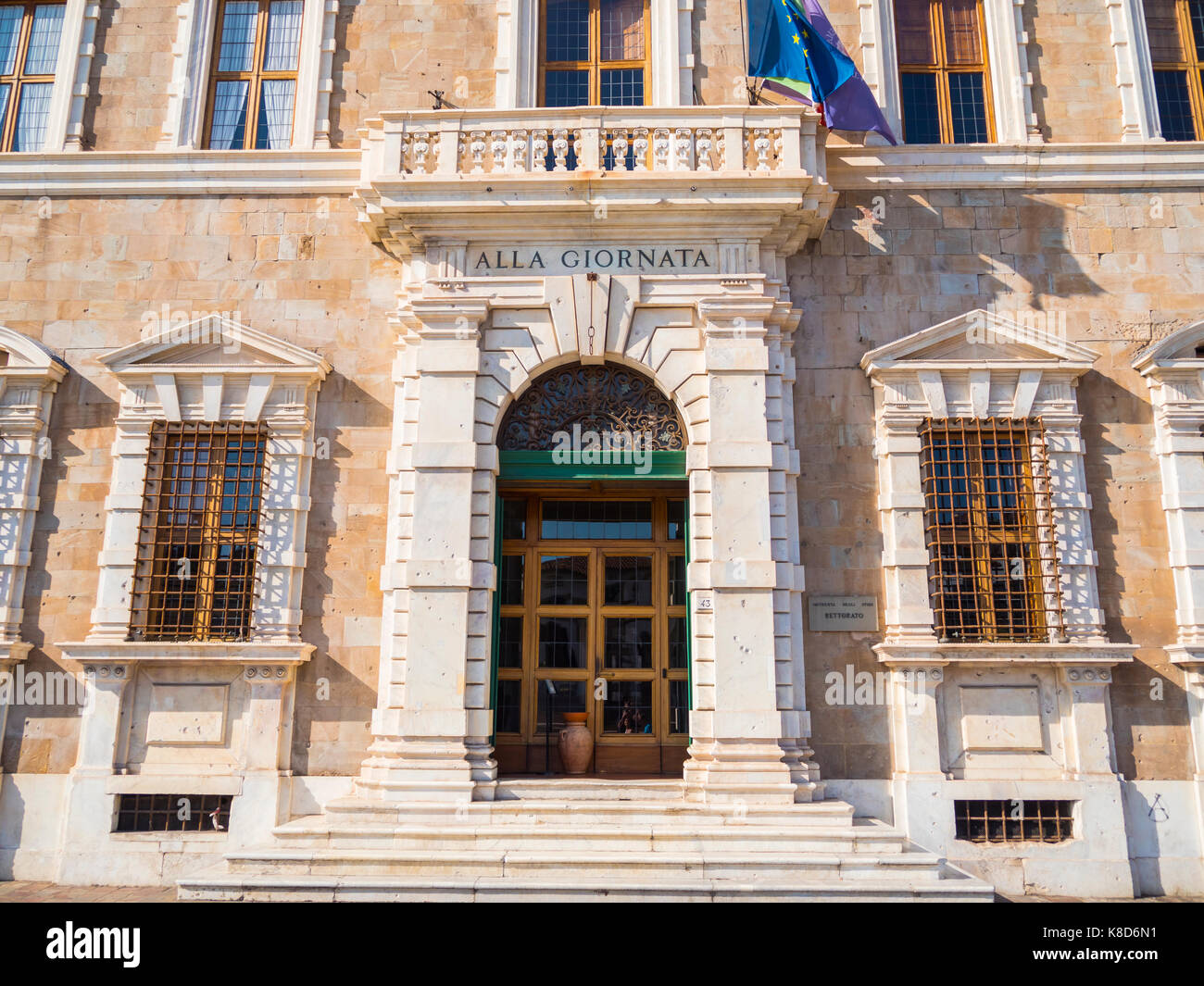 Famous University in Pisa called Palazzo alla Giornata- Tuscany Italy ...