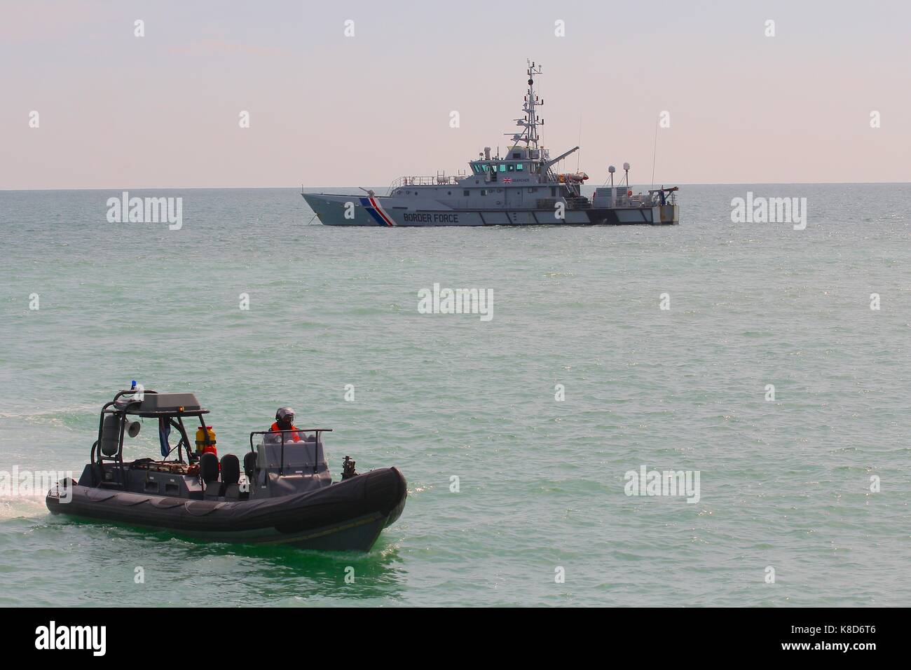 Border force uk boat hi-res stock photography and images - Alamy