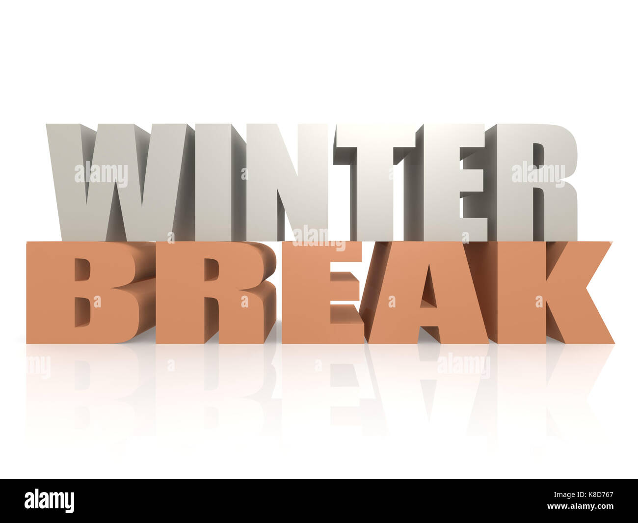 Winter break image with hi-res rendered artwork that could be used for ...