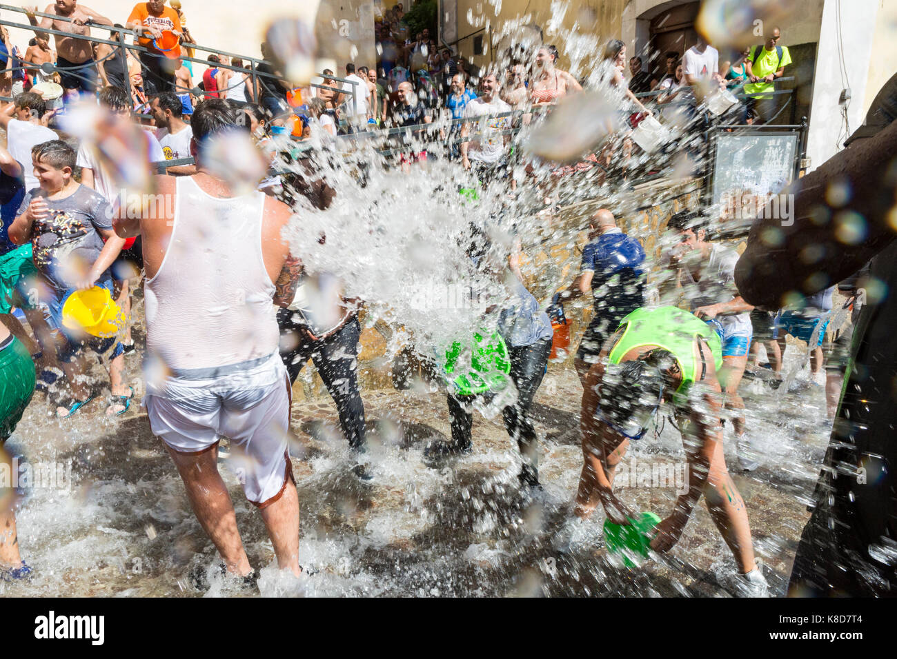 A'Chiena water festival in Campagna, Italy Stock Photo - Alamy