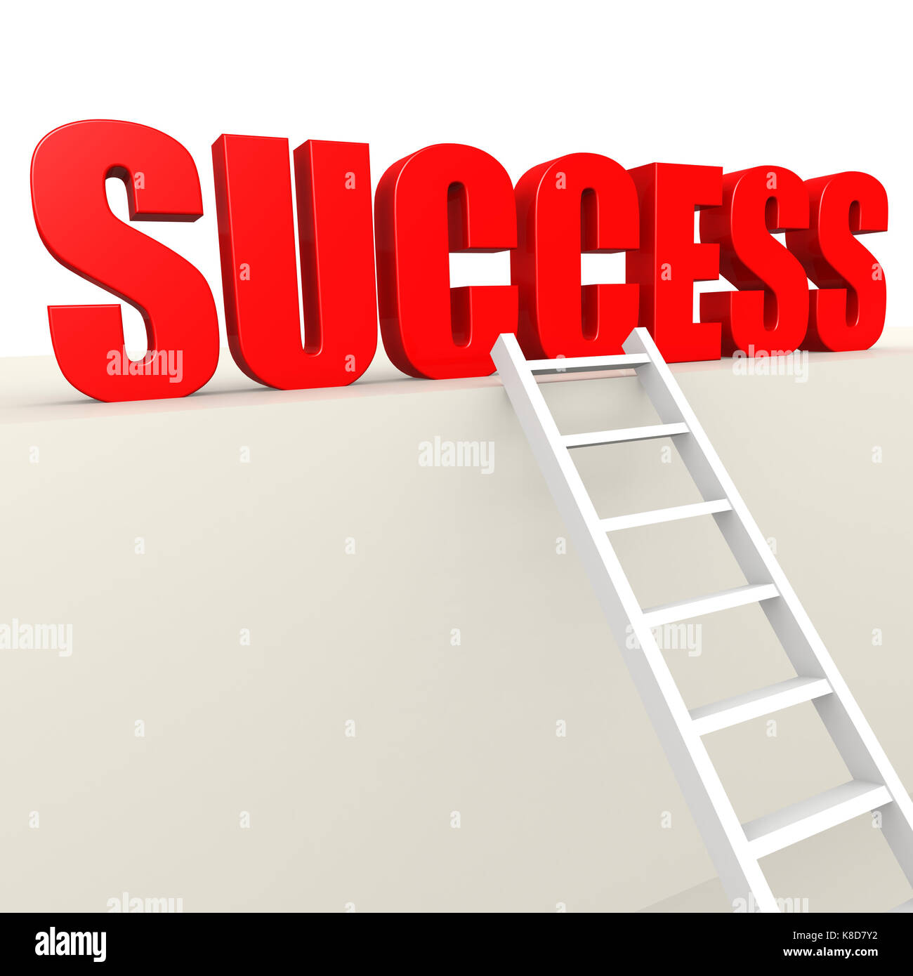 Ladder to success Stock Photo - Alamy