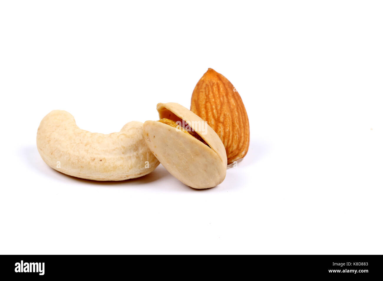 Mix Dry fruits in white Stock Photo - Alamy