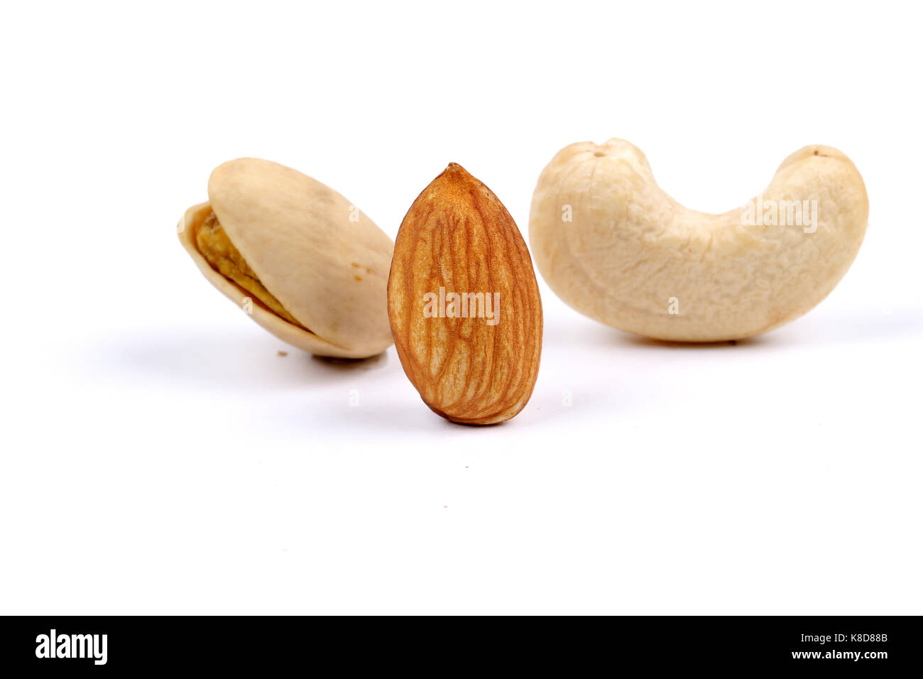 Mix Dry fruits in white Stock Photo - Alamy
