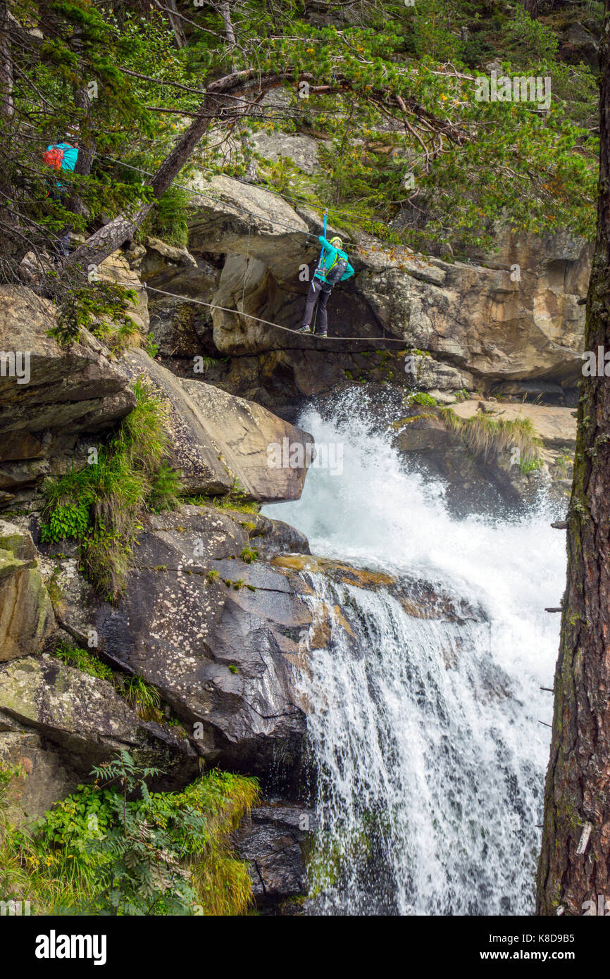 Via ferrata ladder hi-res stock photography and images - Alamy