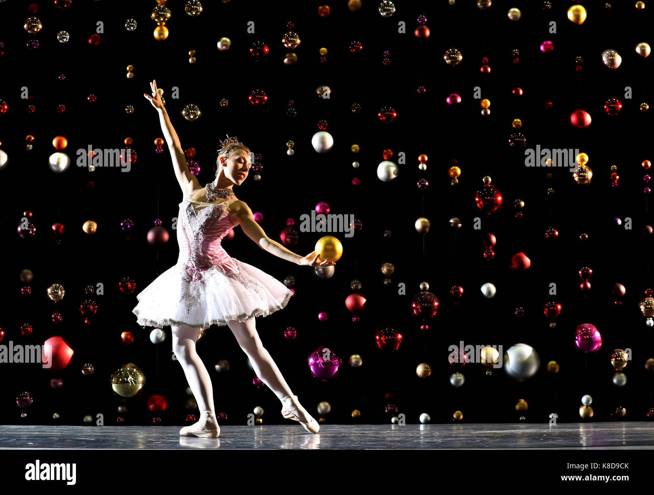 Constance Devernay of the Scottish Ballet, dressed in a Sugar Plum ...