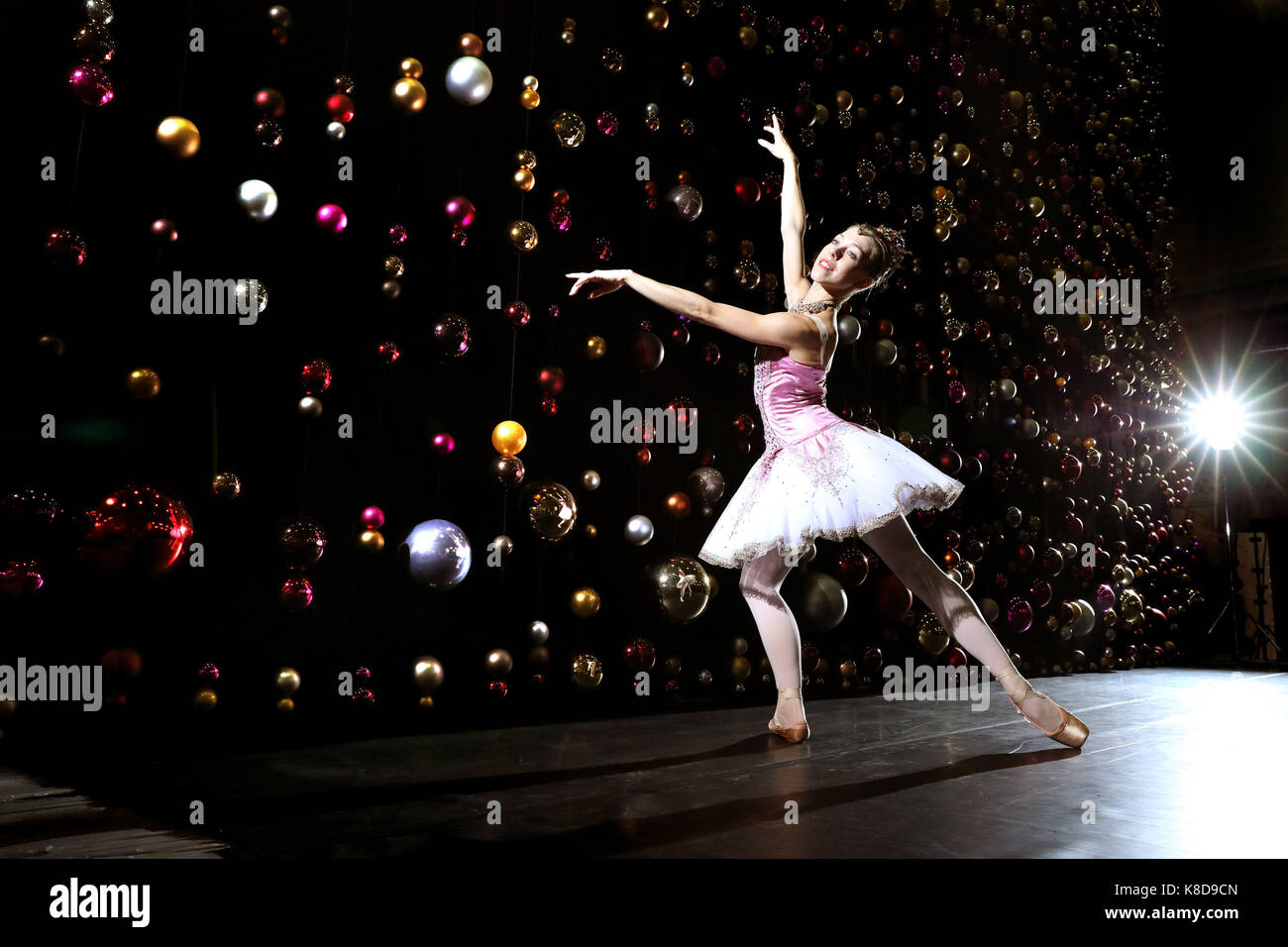 Constance Devernay of the Scottish Ballet, dressed in a Sugar Plum ...