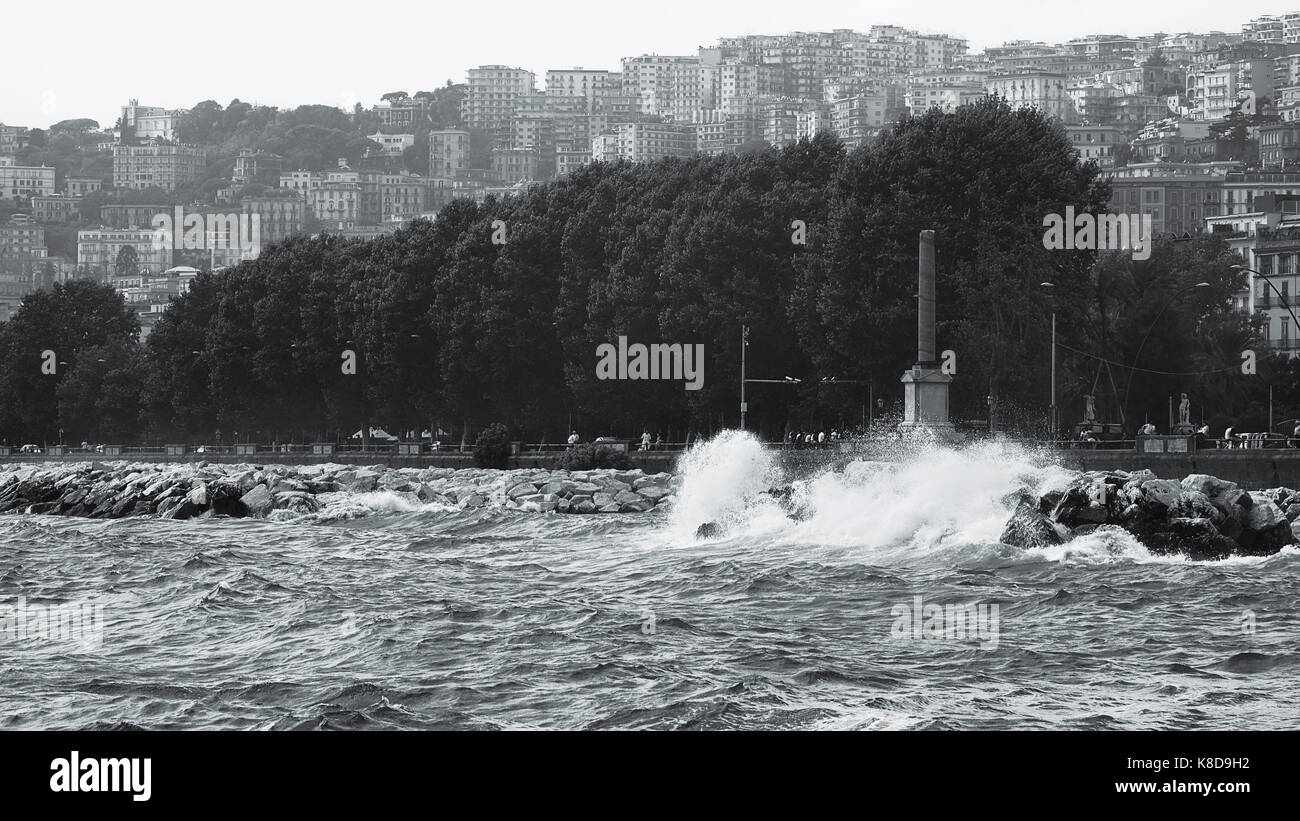 Napoli italy waterfront via hi-res stock photography and images - Alamy