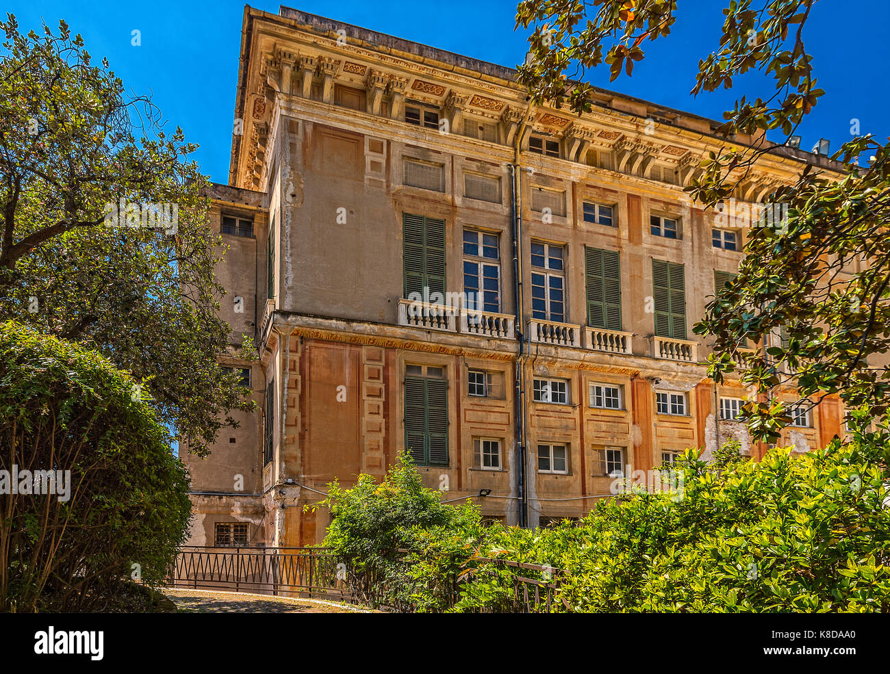 Italy Liguria Chiavari - Villa Rocca - Palazzo Rocca Stock Photo - Alamy