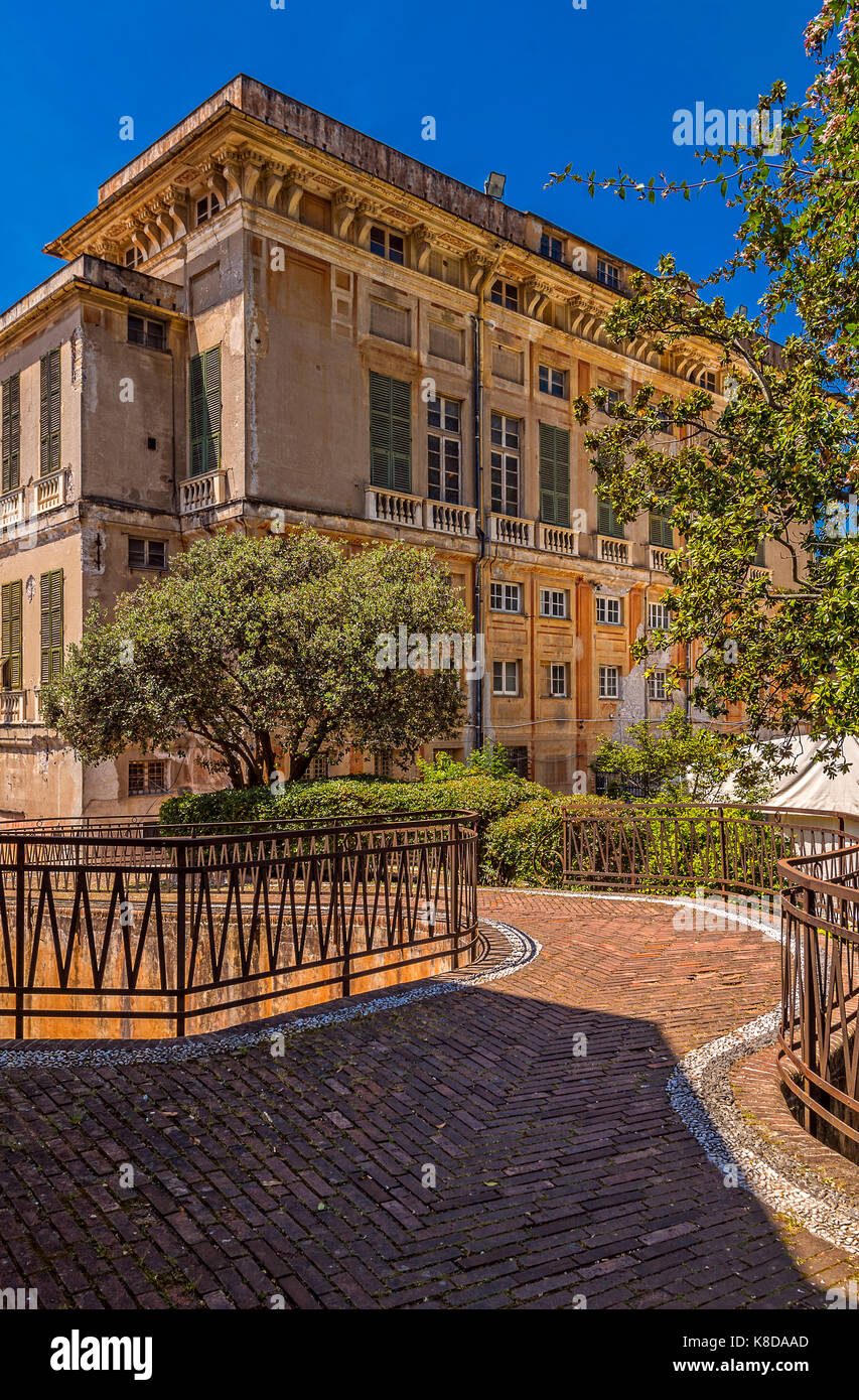 Italy Liguria Chiavari - Villa Rocca - Palazzo Rocca Stock Photo - Alamy