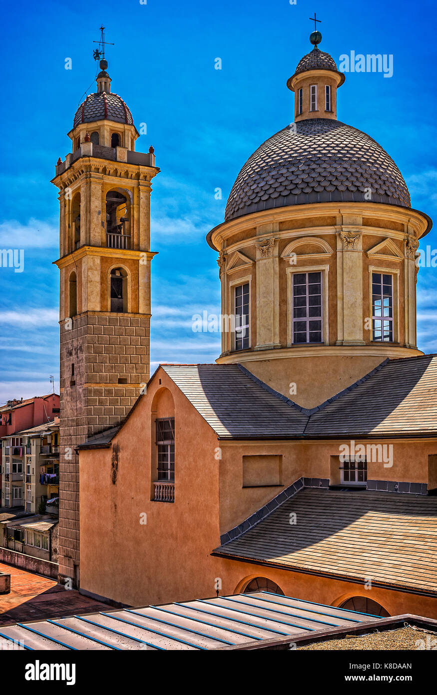 Italy Liguria Chiavari Stock Photo - Alamy