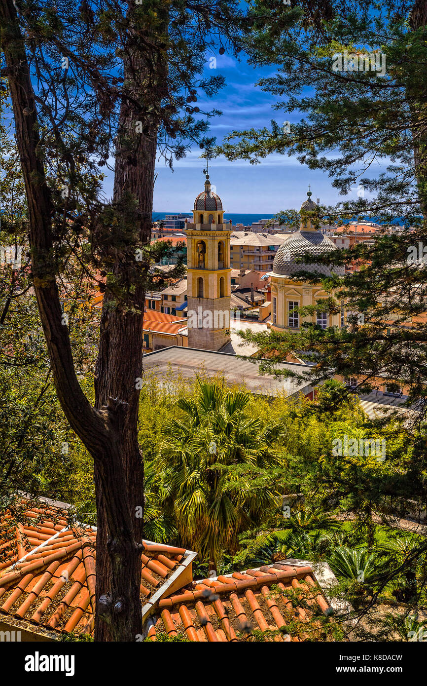 Italy Liguria Chiavari - Villa Rocca -View Stock Photo - Alamy