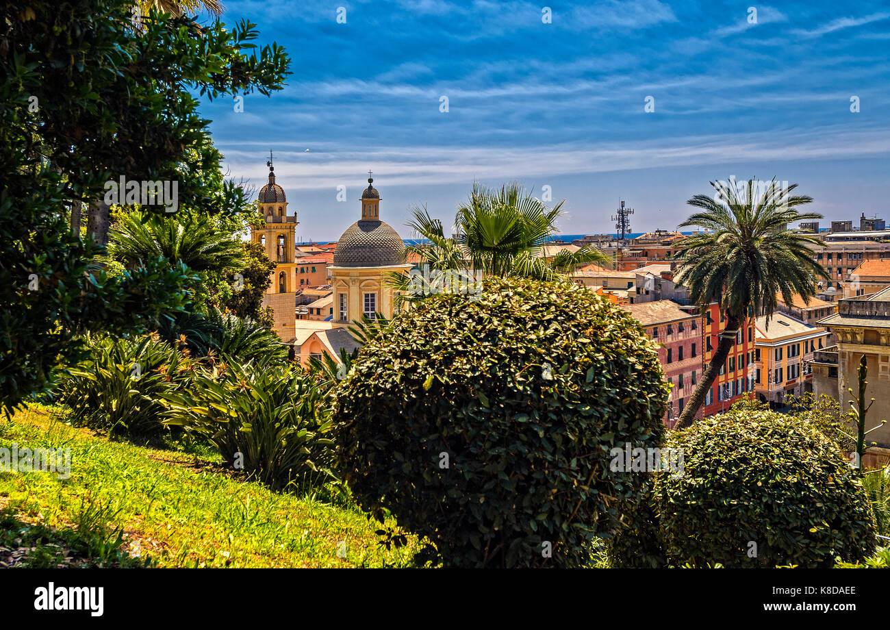 Italy Liguria Chiavari - Villa Rocca - view Stock Photo - Alamy
