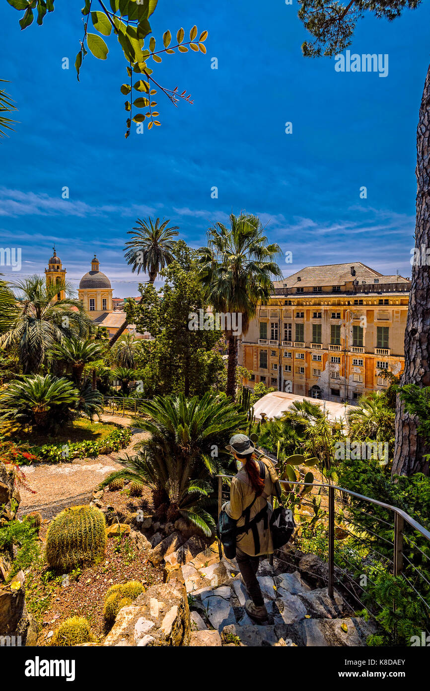 Italy Liguria Chiavari - Villa Rocca - view Stock Photo - Alamy