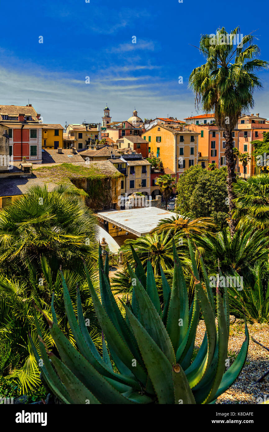 Italy Liguria Chiavari - Villa Rocca - view Stock Photo - Alamy