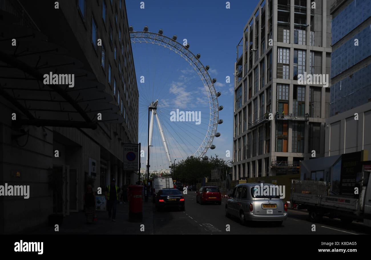 The Development of Southbank place on York road London England Stock ...