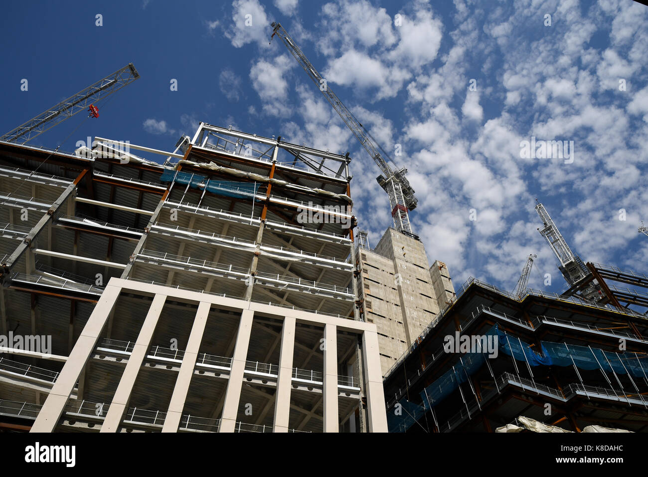 The Development of Southbank place on York road London England Stock ...