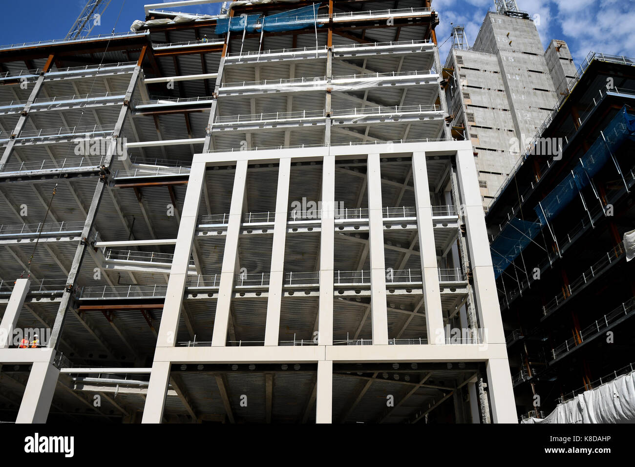 The Development of Southbank place on York road London England Stock ...